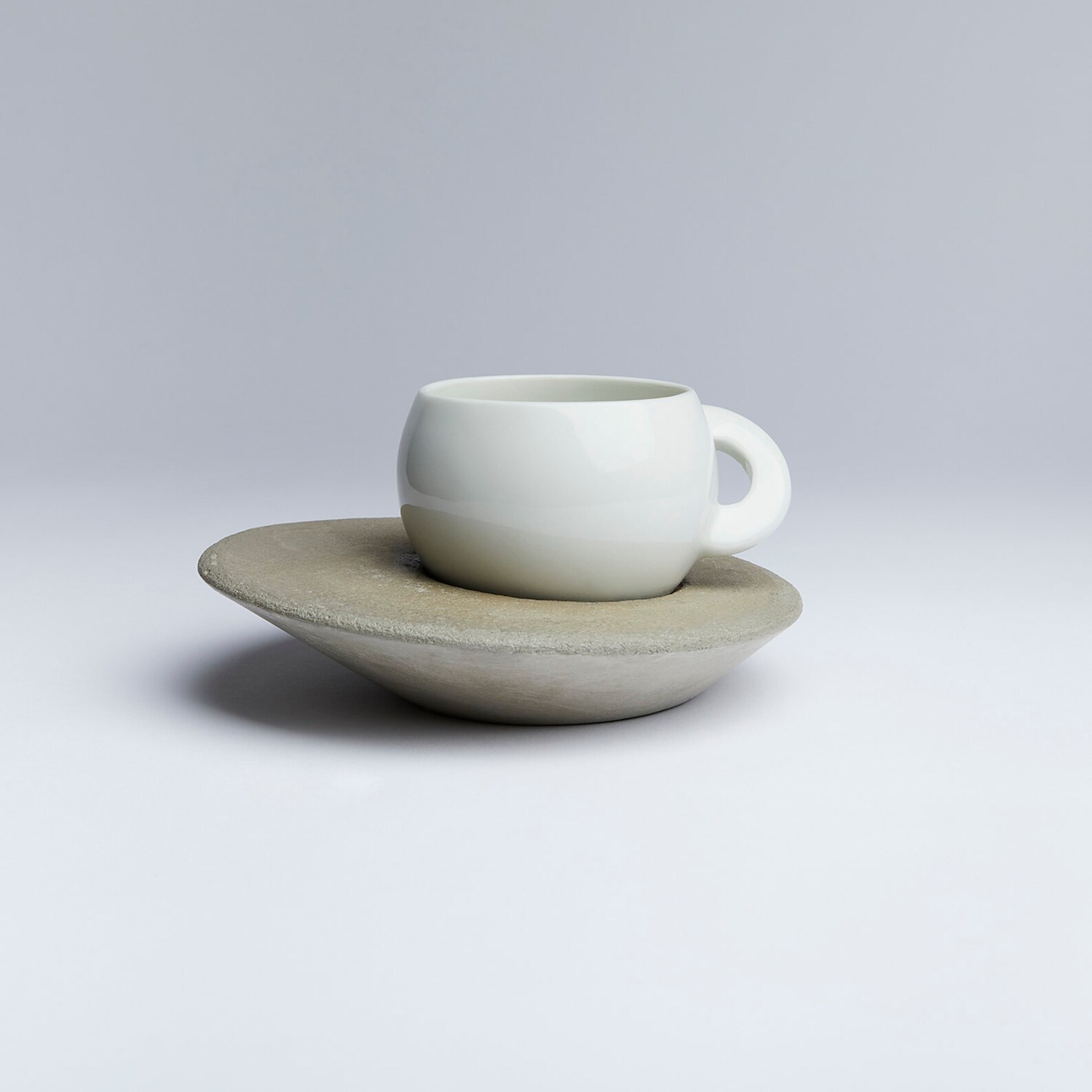 Handmade Mug Set - Clear, Blue, Green, Red - Double Espresso Cups ...