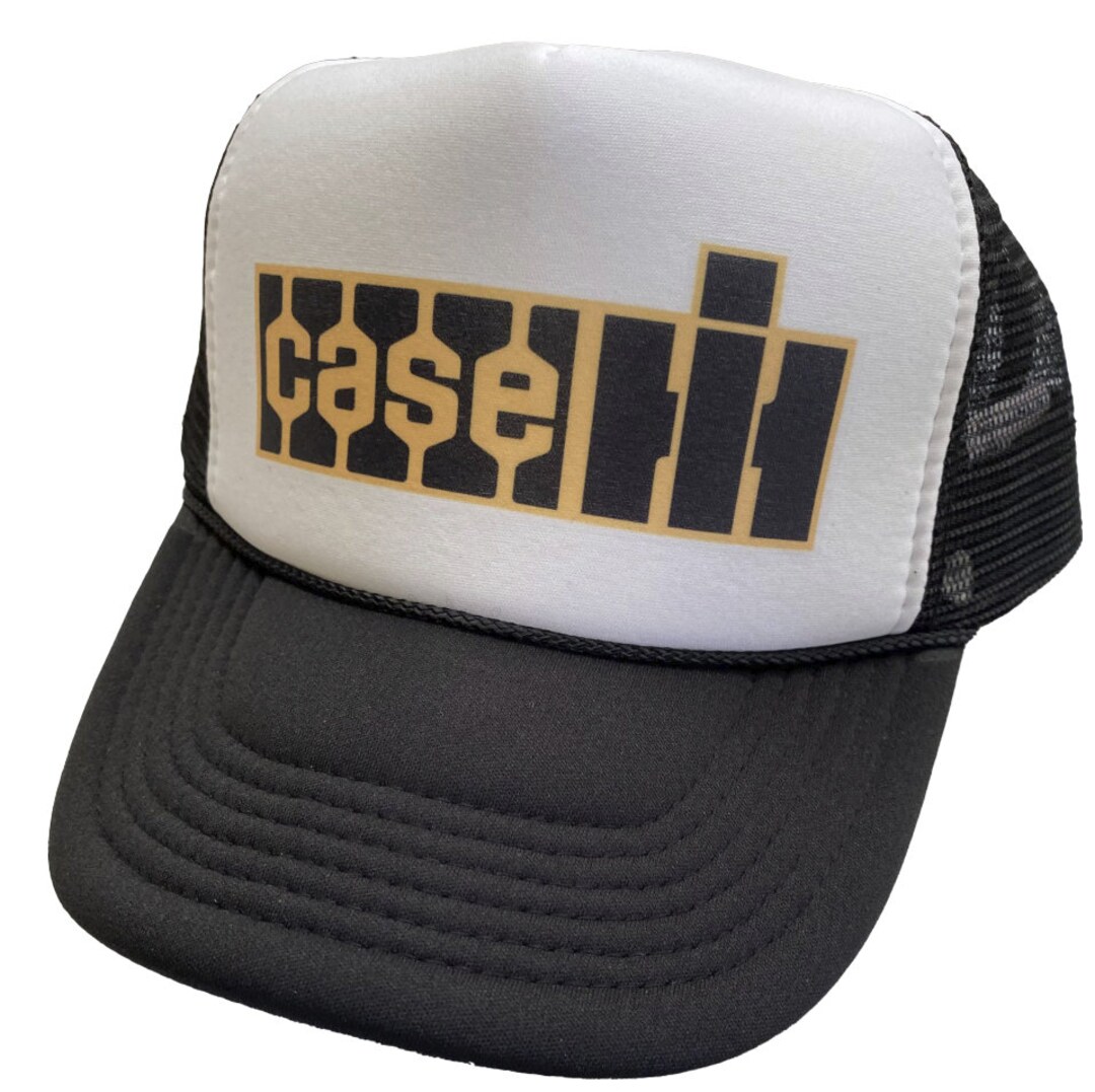 Case International Harvester Trucker Hat Vintage Style Black Trendy ...