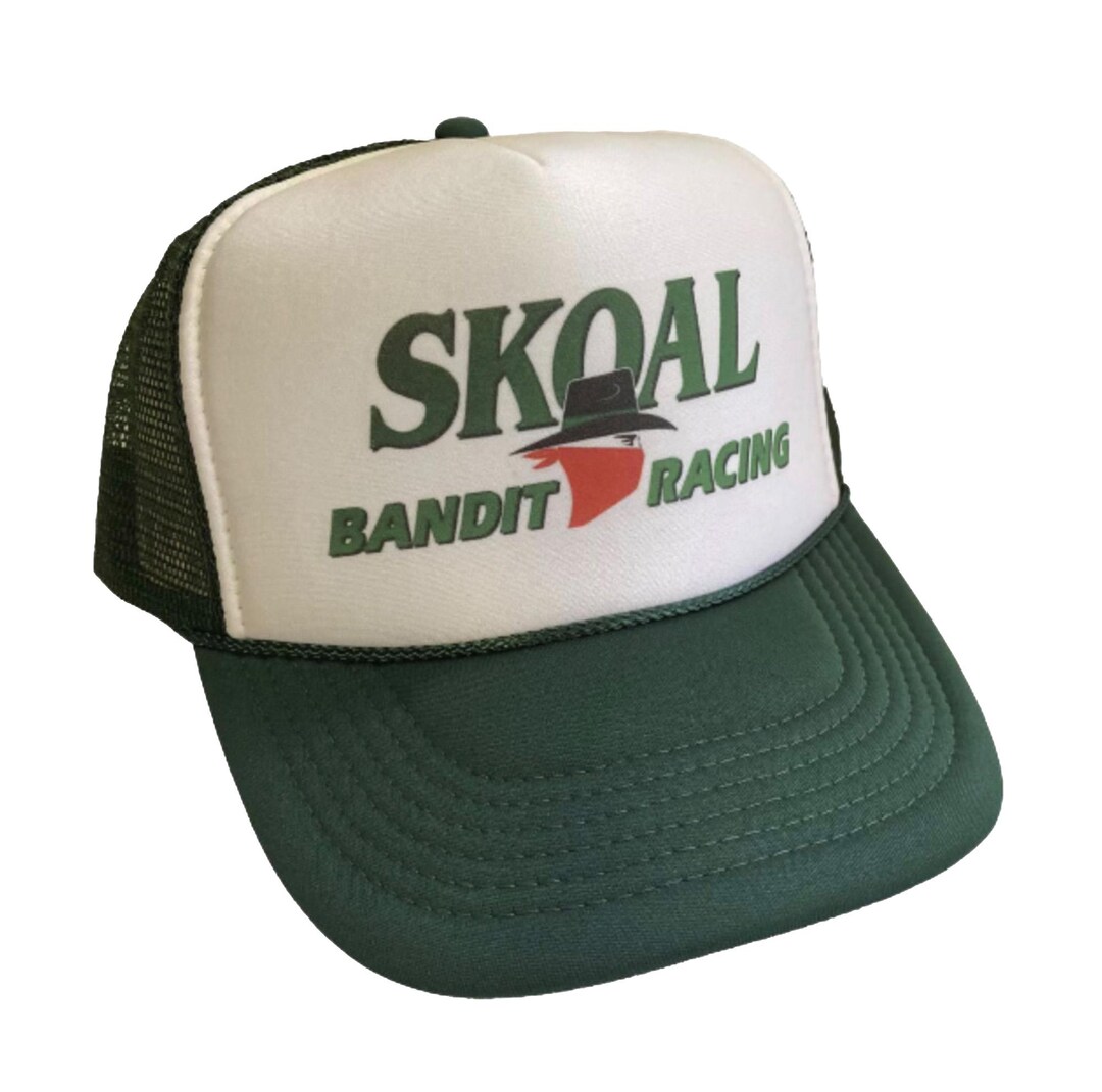 Skoal Racing Trucker Hat Vintage Style Green NASCAR Foam Racing ...