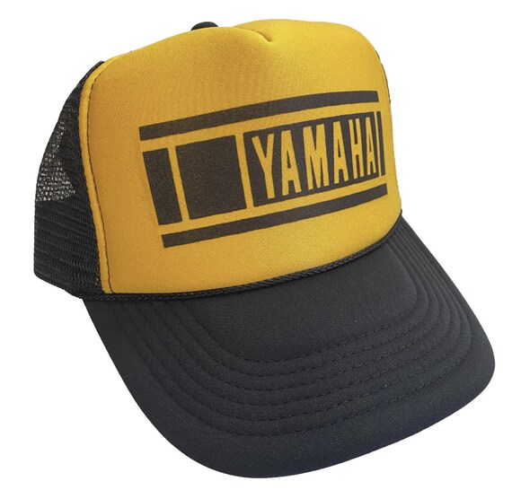 Yamaha Dirt Bike Trucker Hat Mesh Hat Vintage Snapbac… - Gem
