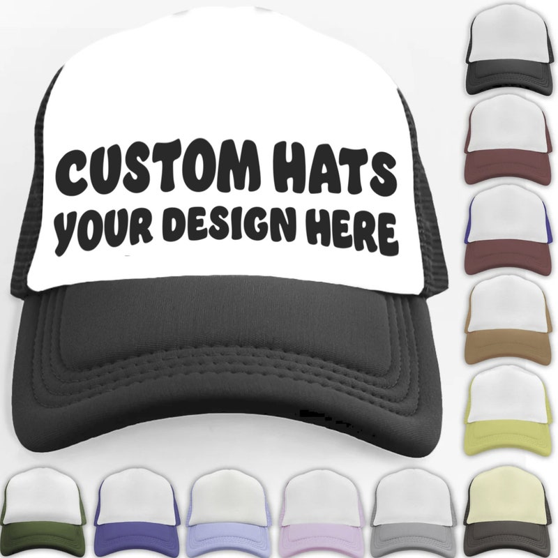 Custom Trucker Hat - Etsy