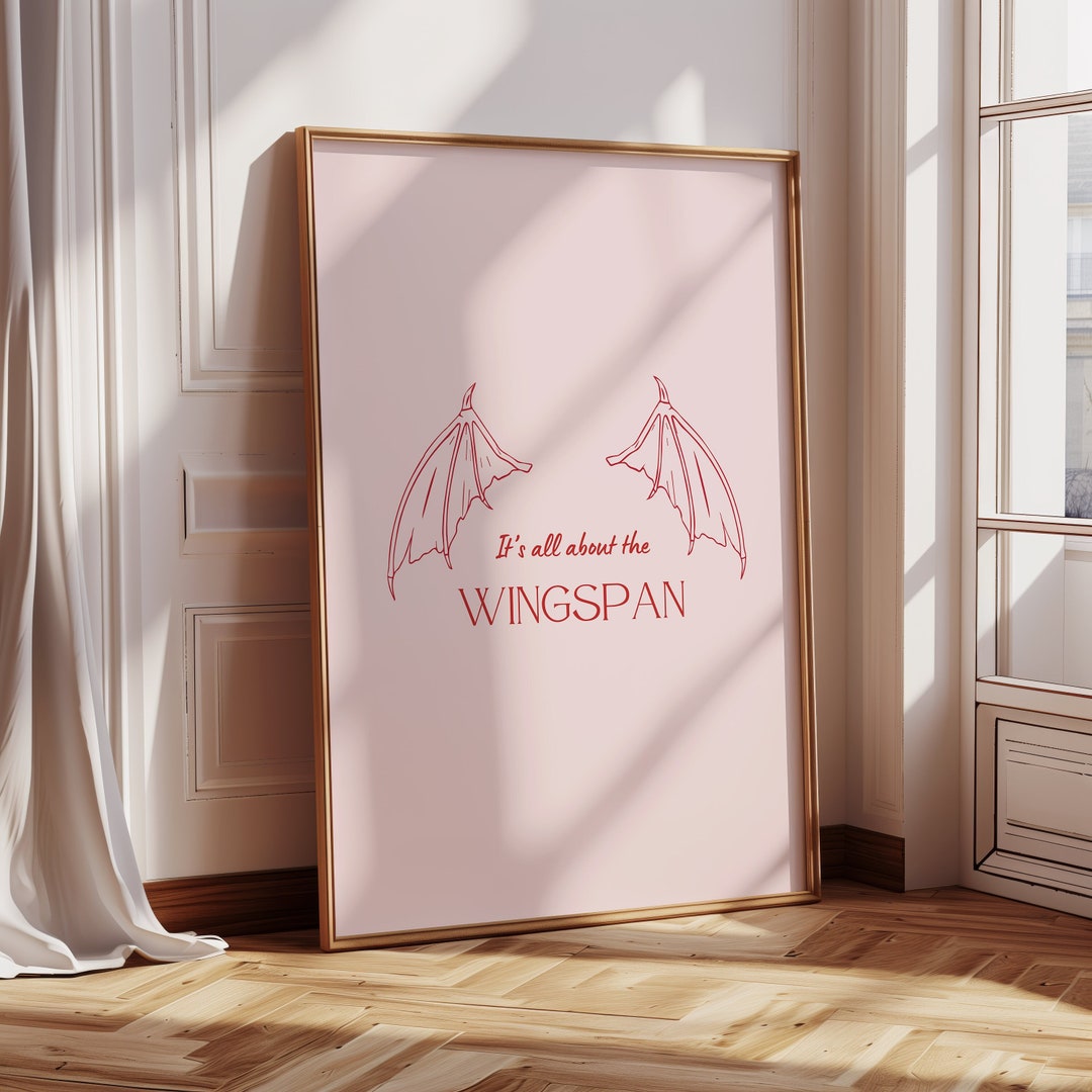ACOTAR Digital Print | Wingspan | Digital Posters | Book Quotes Print ...
