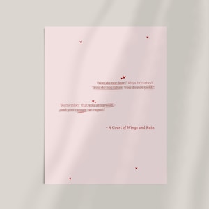 ACOTAR Digital Prints SET OF 2 | Velaris | Digital Posters | Book ...