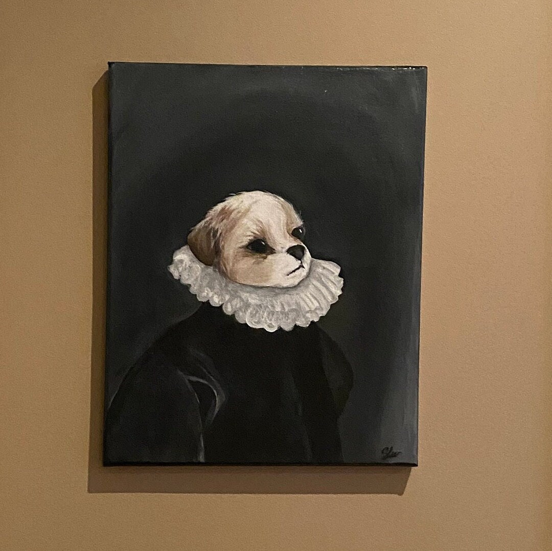 Custom Medieval Pet Paintings - Etsy