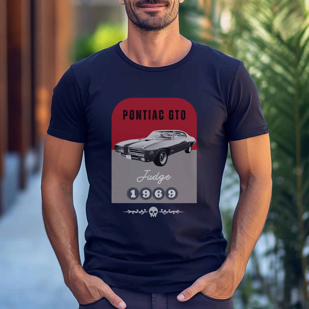 Vintage Pontiac Classic Car Unisex Tee, Retro Car Enthusiast Gift ...