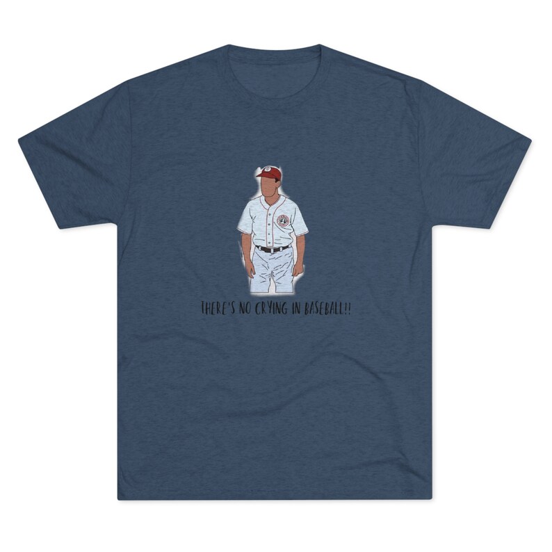 A League of Their Own Jimmy Dugan Unisex Tri-blend Crew Tee - Etsy