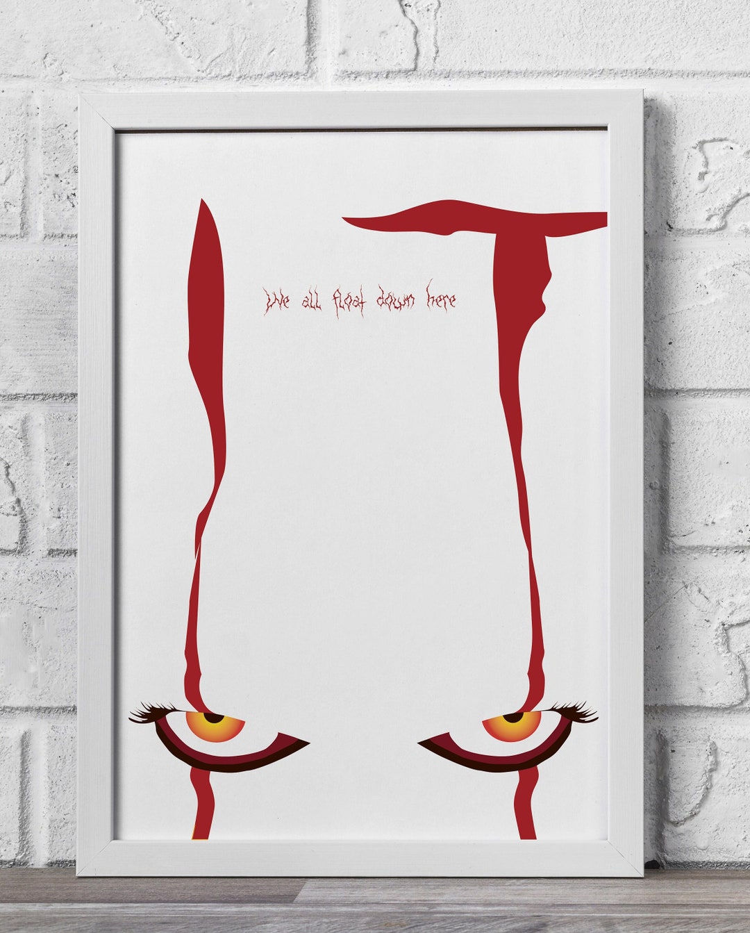 Poster of the Movie It - Etsy