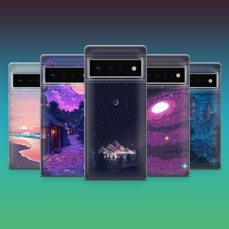 Pixel Art Phone Case 8 Bit Arcade Cover for Google Pixel 9pro, 8A, 8pro ...