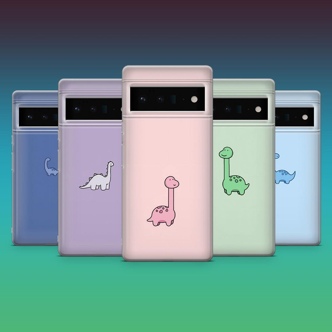 Dino Phone Case Dinosaur Aesthetic Cover for Google Pixel 9pro, 8A ...