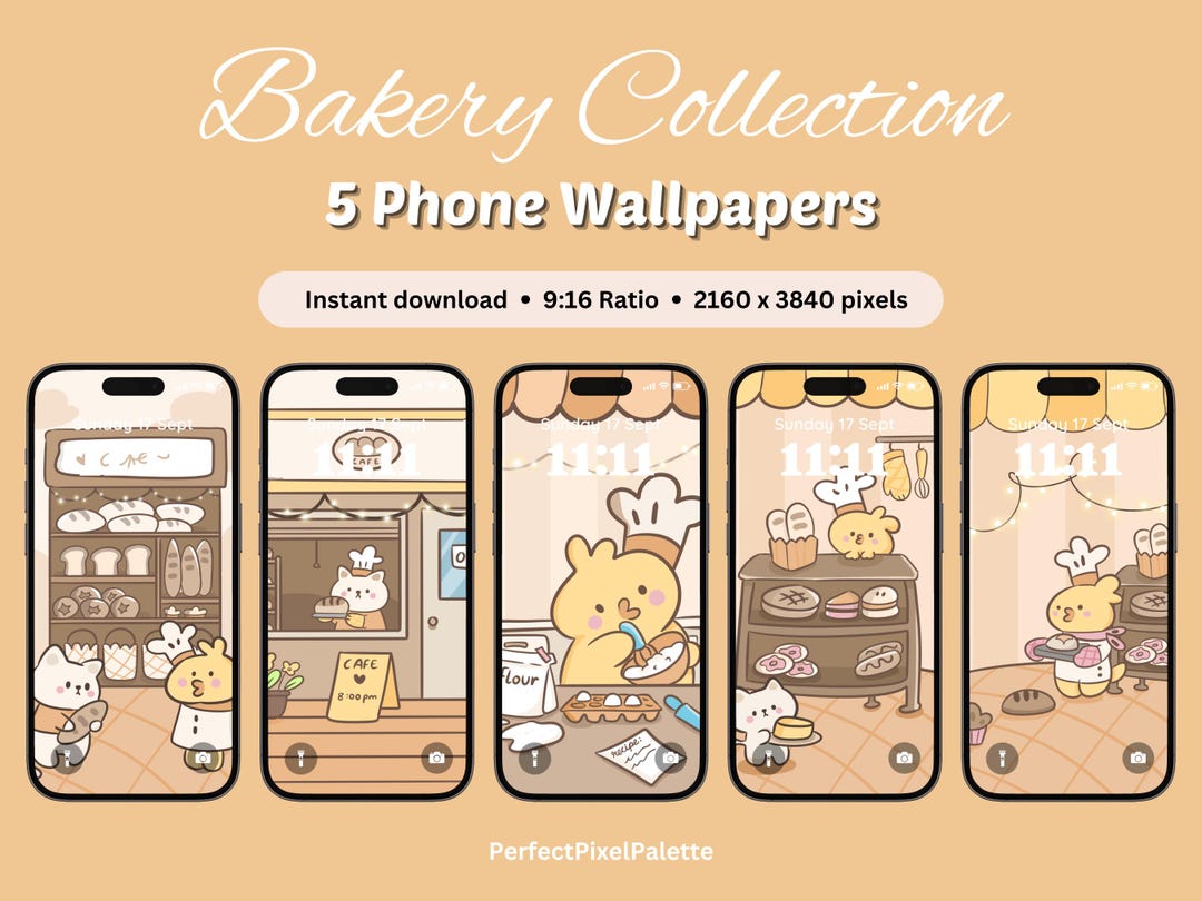 Delicious Bakery Wallpapers for a Cozy Aesthetic iPhone Background ...