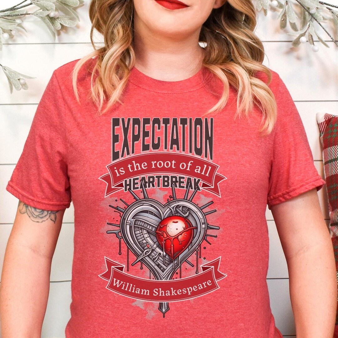 Anti-valentines Day Shakespeare T-shirt Funny Bookish Gift for Single ...