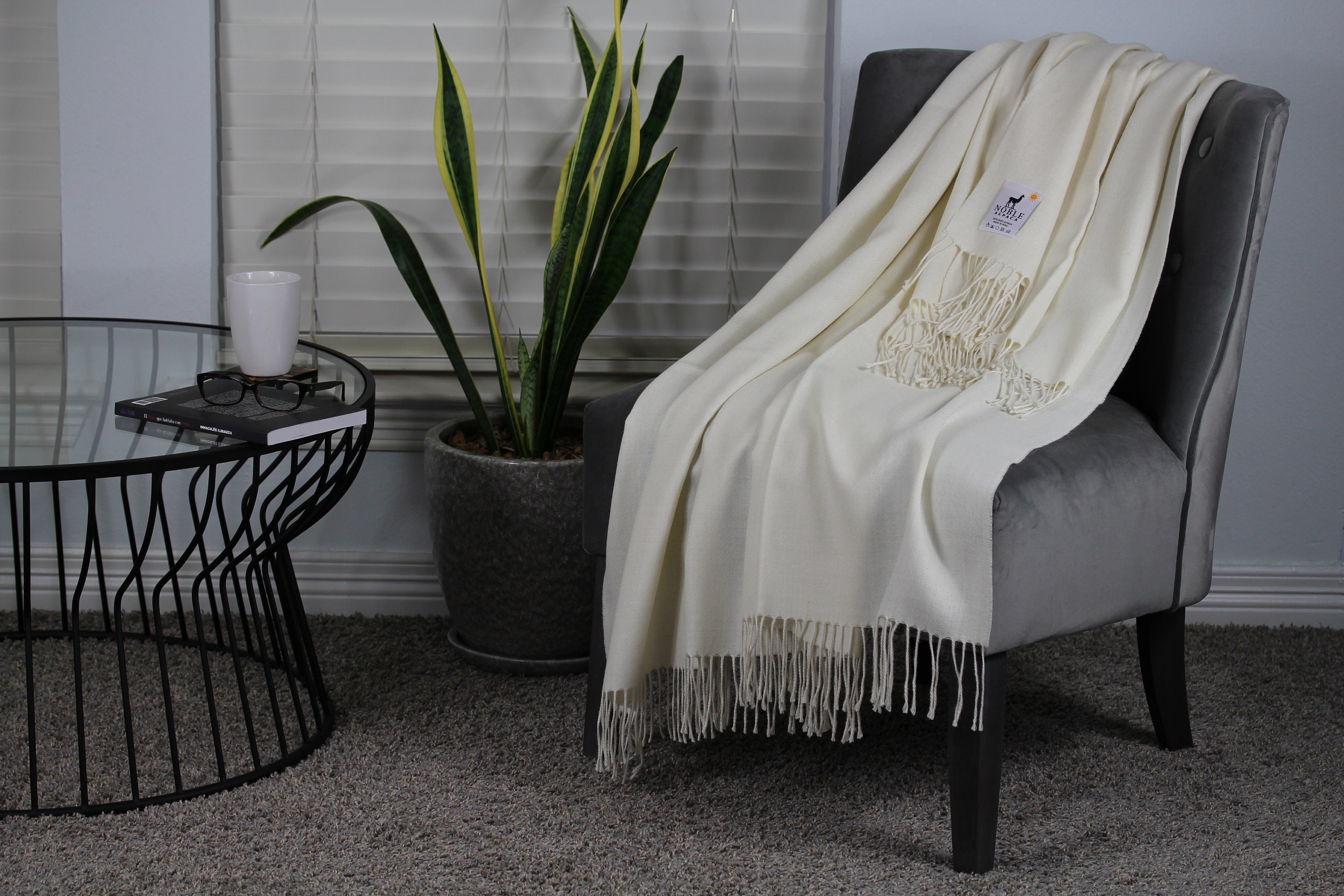 Handmade Baby Alpaca Wool Blanket - Hypoallergenic, Made in Peru - Etsy