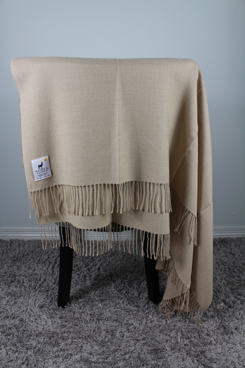 Handmade Baby Alpaca Wool Blanket - Hypoallergenic, Made in Peru - Etsy