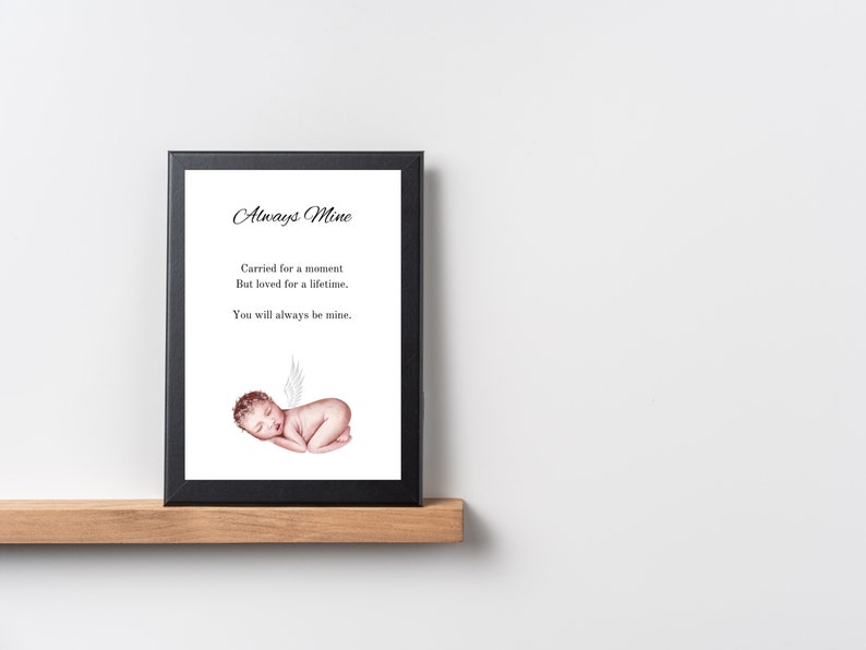 Baby Loss Poem, Pregnancy Loss Gift, Miscarriage Poem, Miscarriage ...