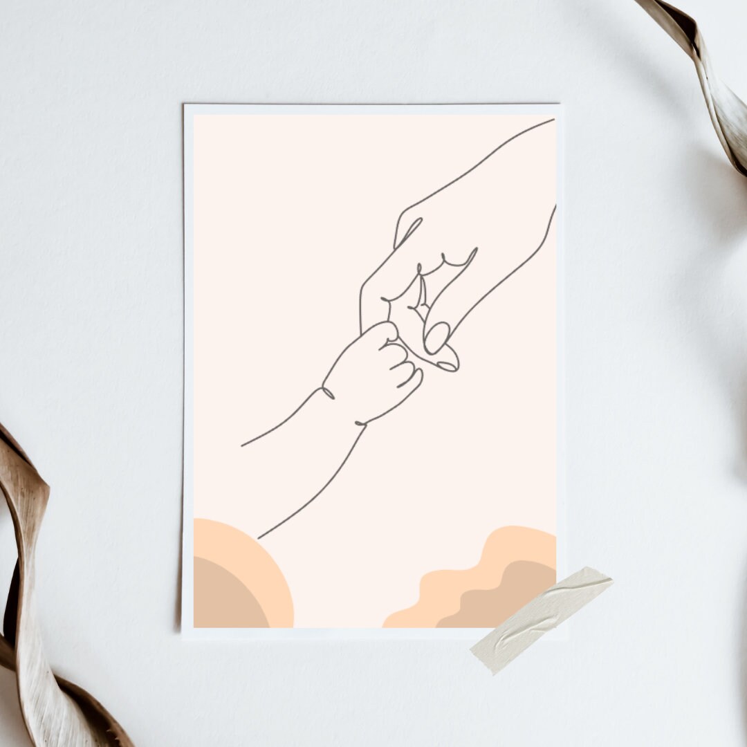 Pregnancy Art, Maternity Art, Nursery Art, Printable Art, Baby Art ...