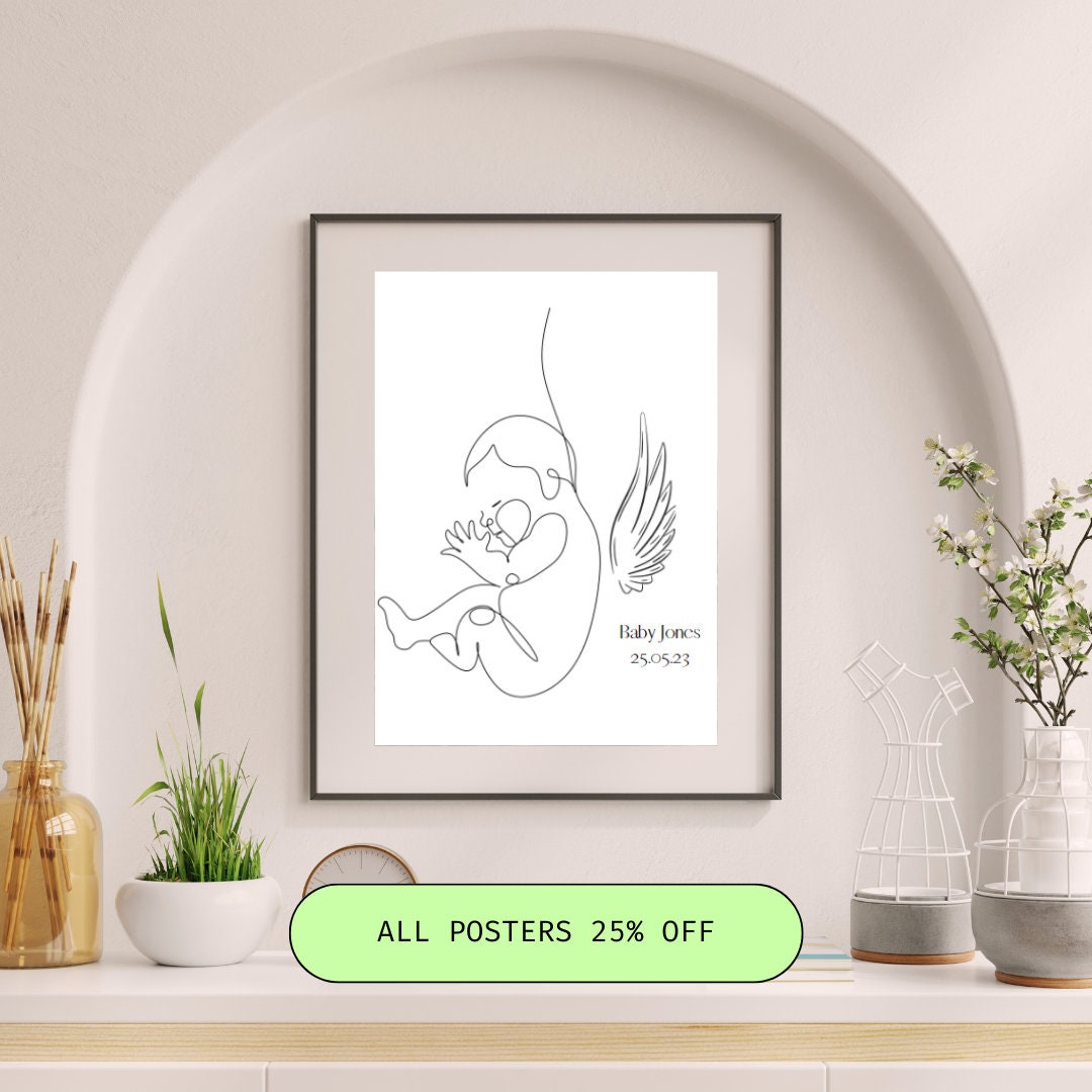 Miscarriage Art, Angel Baby Print, Miscarriage Memorial Printable Art ...