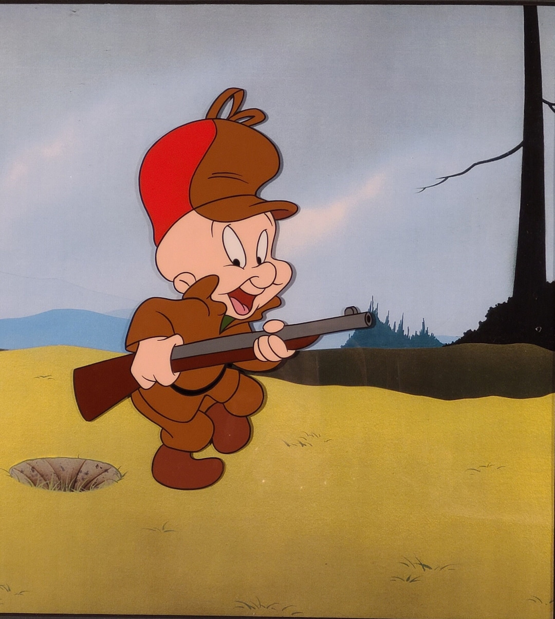 Warner Brothers' Elmer Fudd Hunting for Wabbits - Etsy