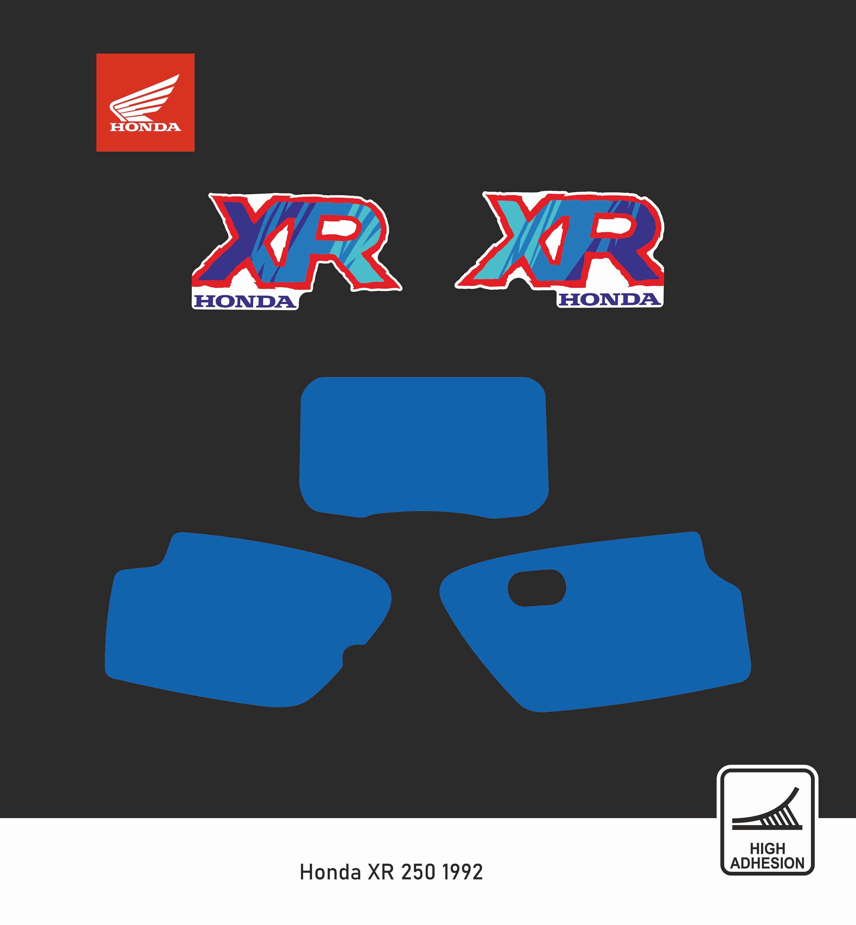 Honda XR250 1992 Decal Sticker - Etsy