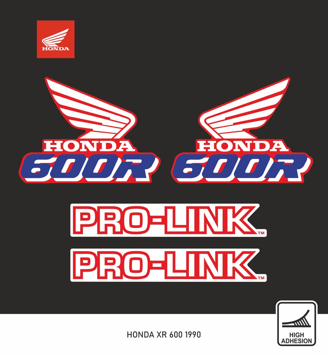 Honda XR 80 / 100 / 200 / 250 / 600 YEAR 1990 Decal Sticker - Etsy