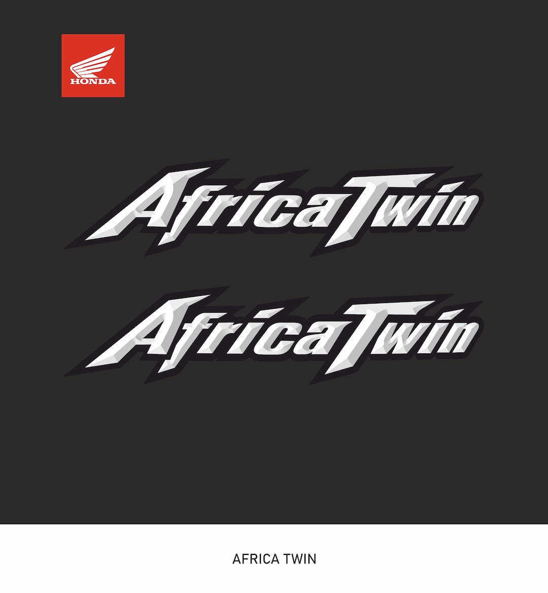 Honda Africa TWIN Sticker Decal 3D Effect - Etsy