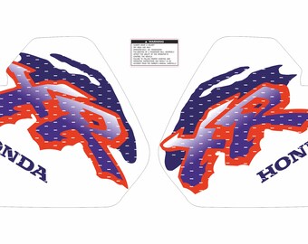 Honda XR200 HONDA XR250 600 XR 400 Fuel Tank Gas Tank Decals Stickers ...