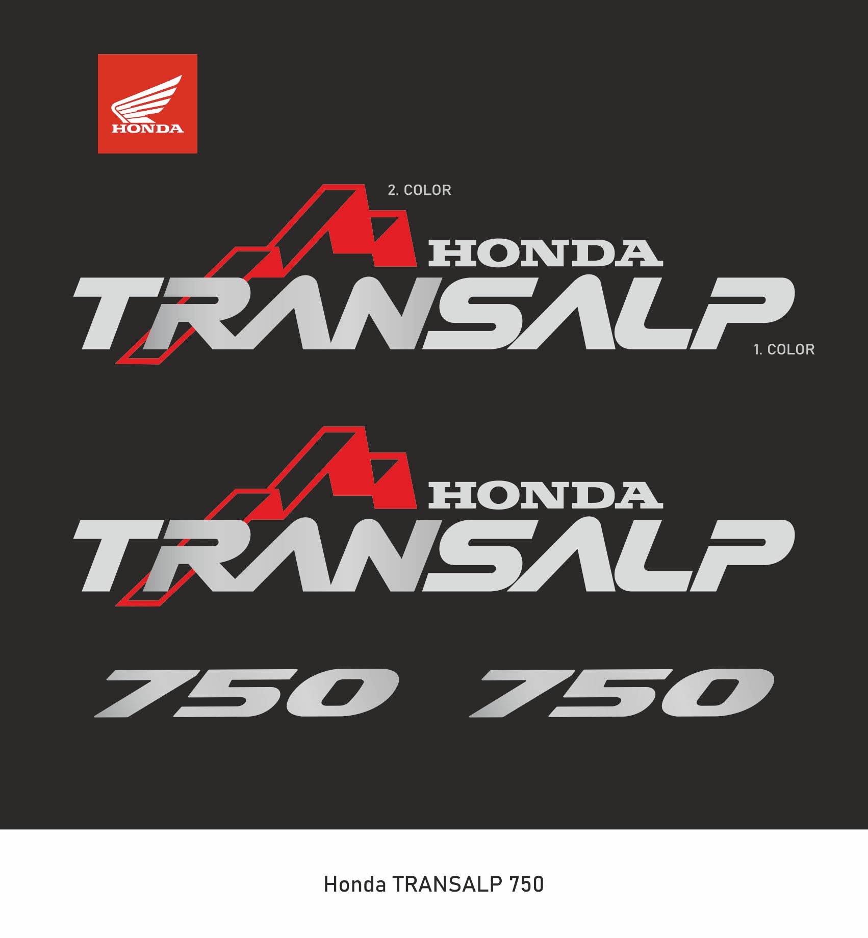Honda Transalp 750 Decal Stickers - Etsy