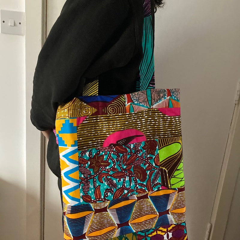 African Fabric Bag - Etsy