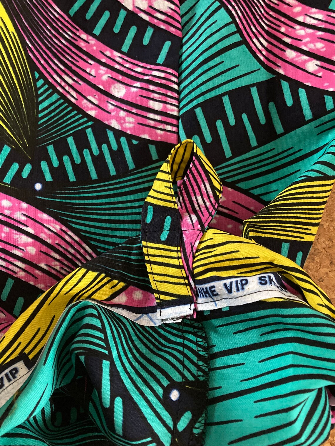 African Fabric Carrier Bag Storage, Kitchen Decor - Etsy