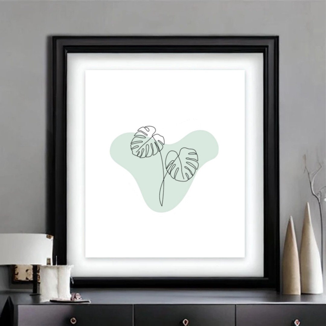 Printable Summer Decor Green Boho - Etsy