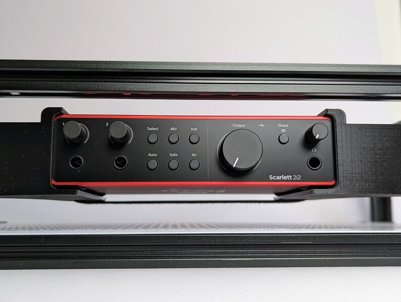 Focusrite Scarlett 2i2 4th Generation Rack Mount Bracket Ear Audio ...