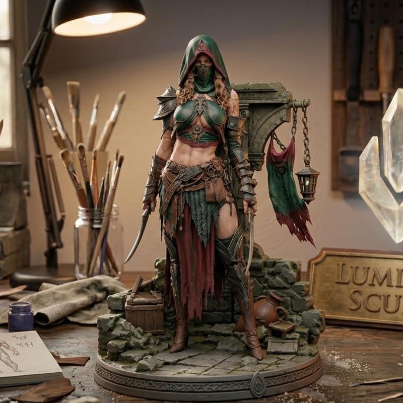 Miniature With Daggers - Etsy
