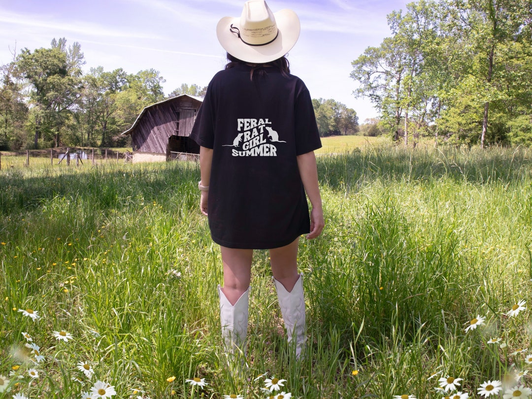 Feral Rat Girl Summer Side Rats Unisex Jersey Short Sleeve Tee - Etsy