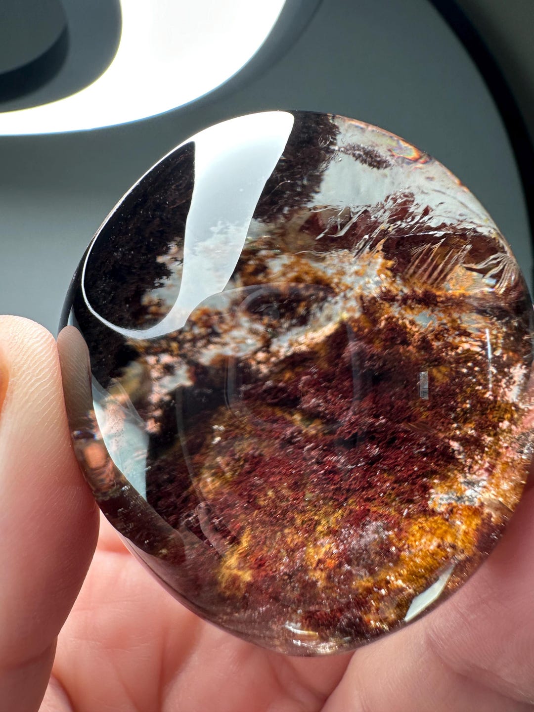 Lodolite Garden Quartz Freeform 121g - Unique Natural Healing Crystal ...