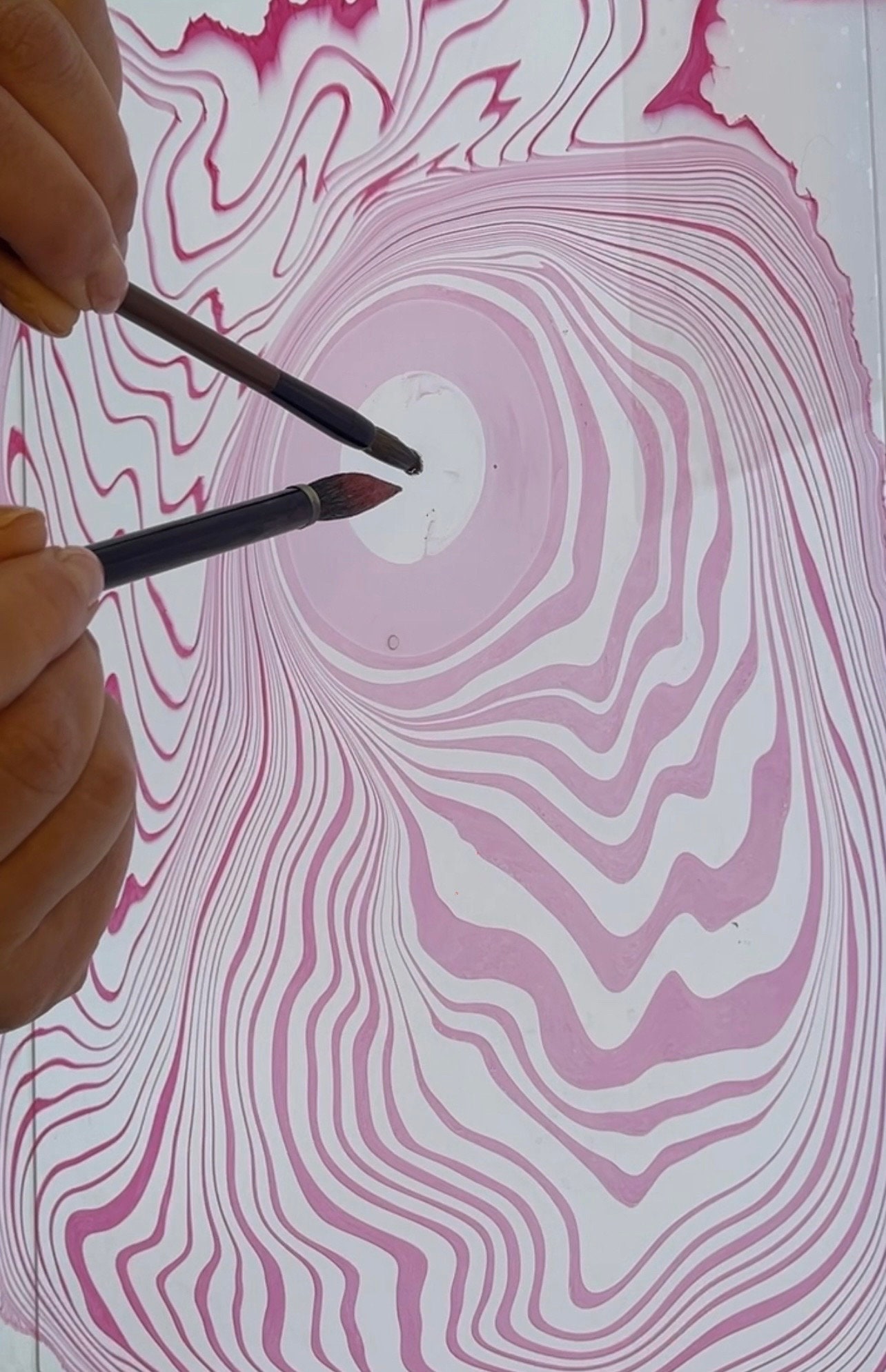 Suminagashi Marbling Art Kit, DIY Painting Craft Set for Kids and ...