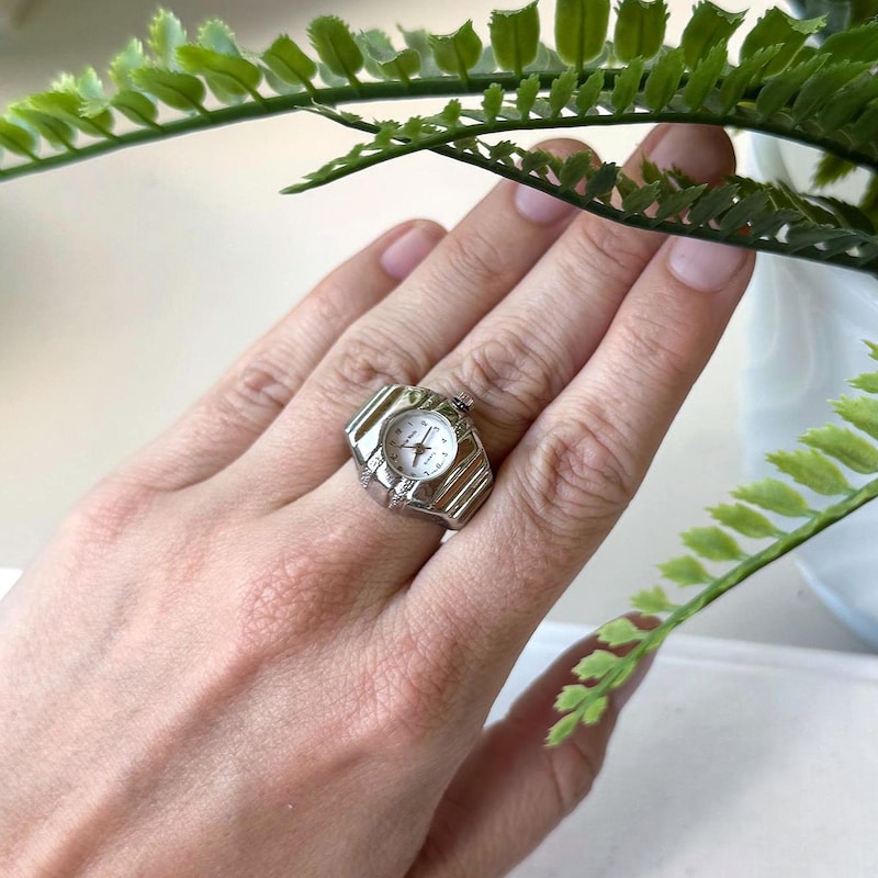 Watch Movement Ring - Etsy