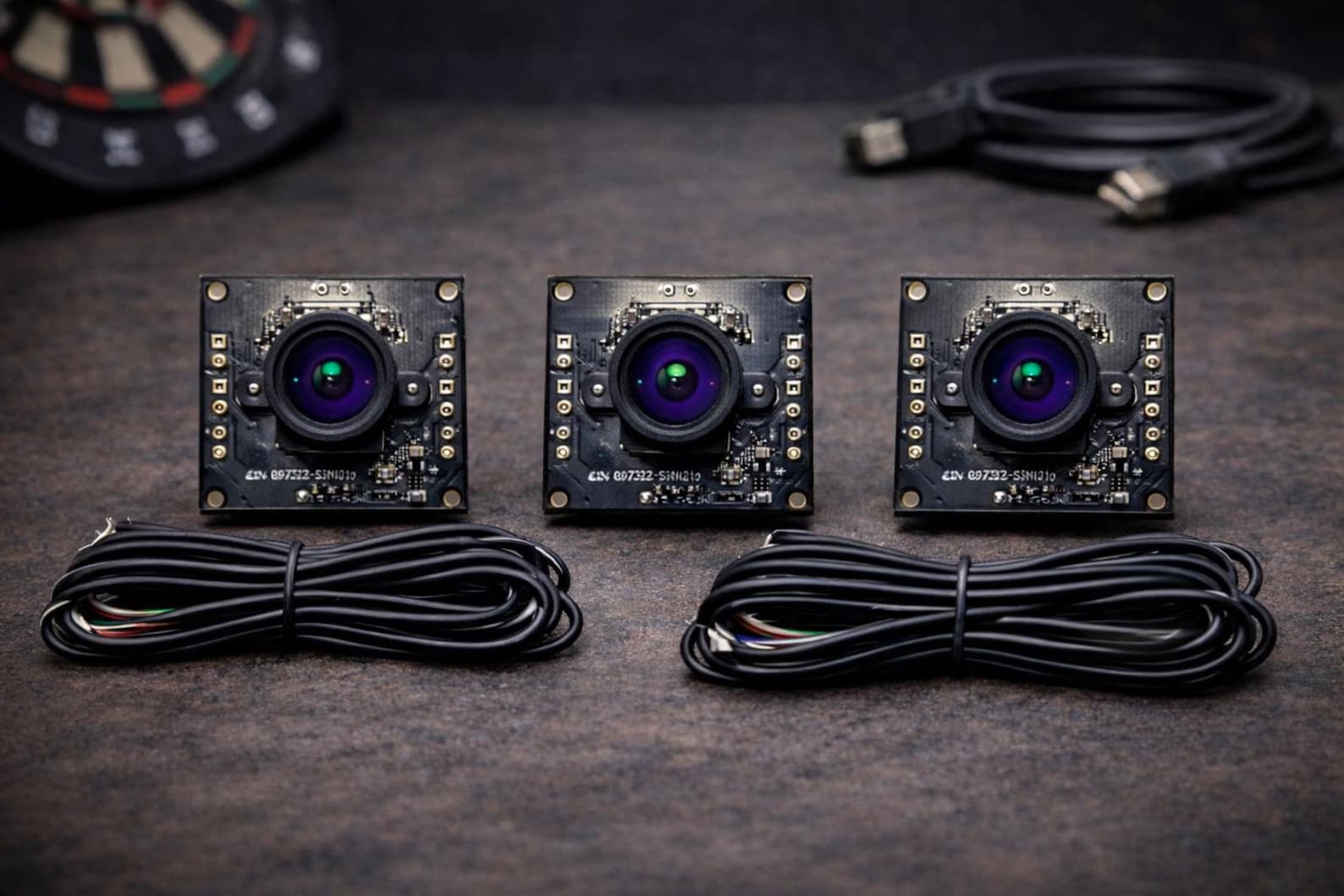 Autodarts DIY Camera Set (3x OV9732) | Trimmed & Prepped Cameras for ...
