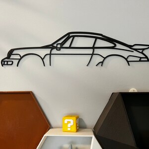 Porsche 911 (model 964) Wall Line Art - Etsy