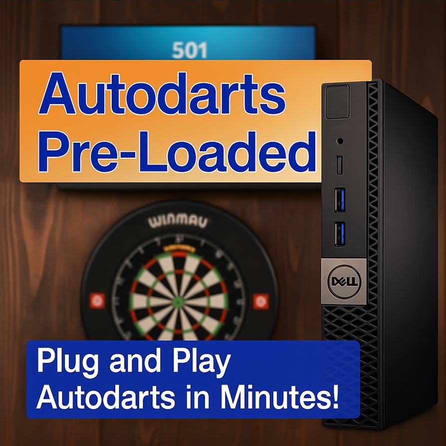 Autodart Computer | Plug & Play Auto Darts PC | Vorkonfiguriertes ...