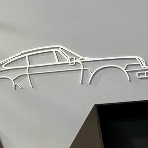 Porsche 911 (model 964) Wall Line Art - Etsy