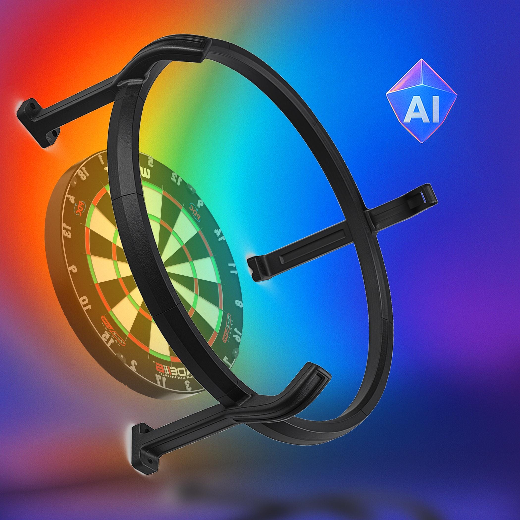 Autodarts Ring With Cameras | Real-time Scoring | Optional LED Lights ...