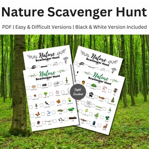 Nature Scavenger Hunt, Scavenger Hunt, Treasure Hunt Clues, Scavenger ...