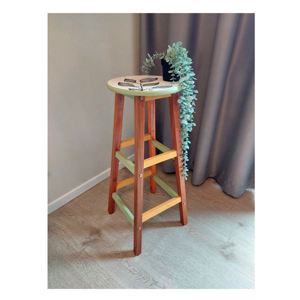 Rustic Bar Stools - Etsy
