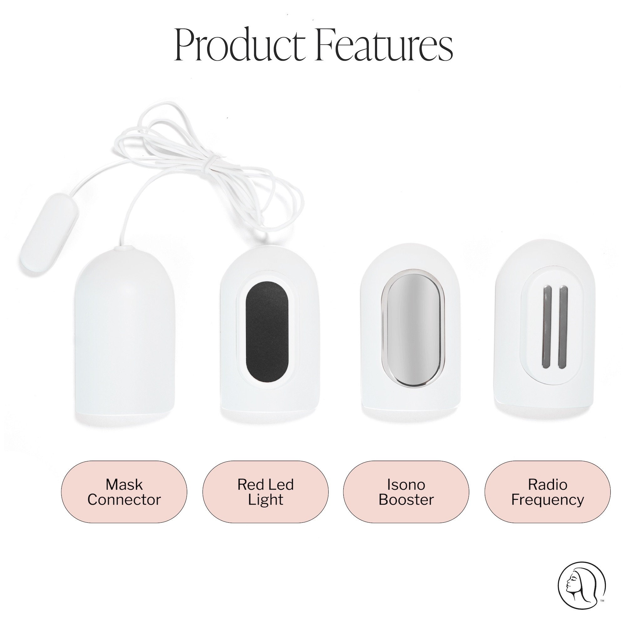 LED Light Skin Tightening Light Therapy, Antiaging Tool, Professional ...