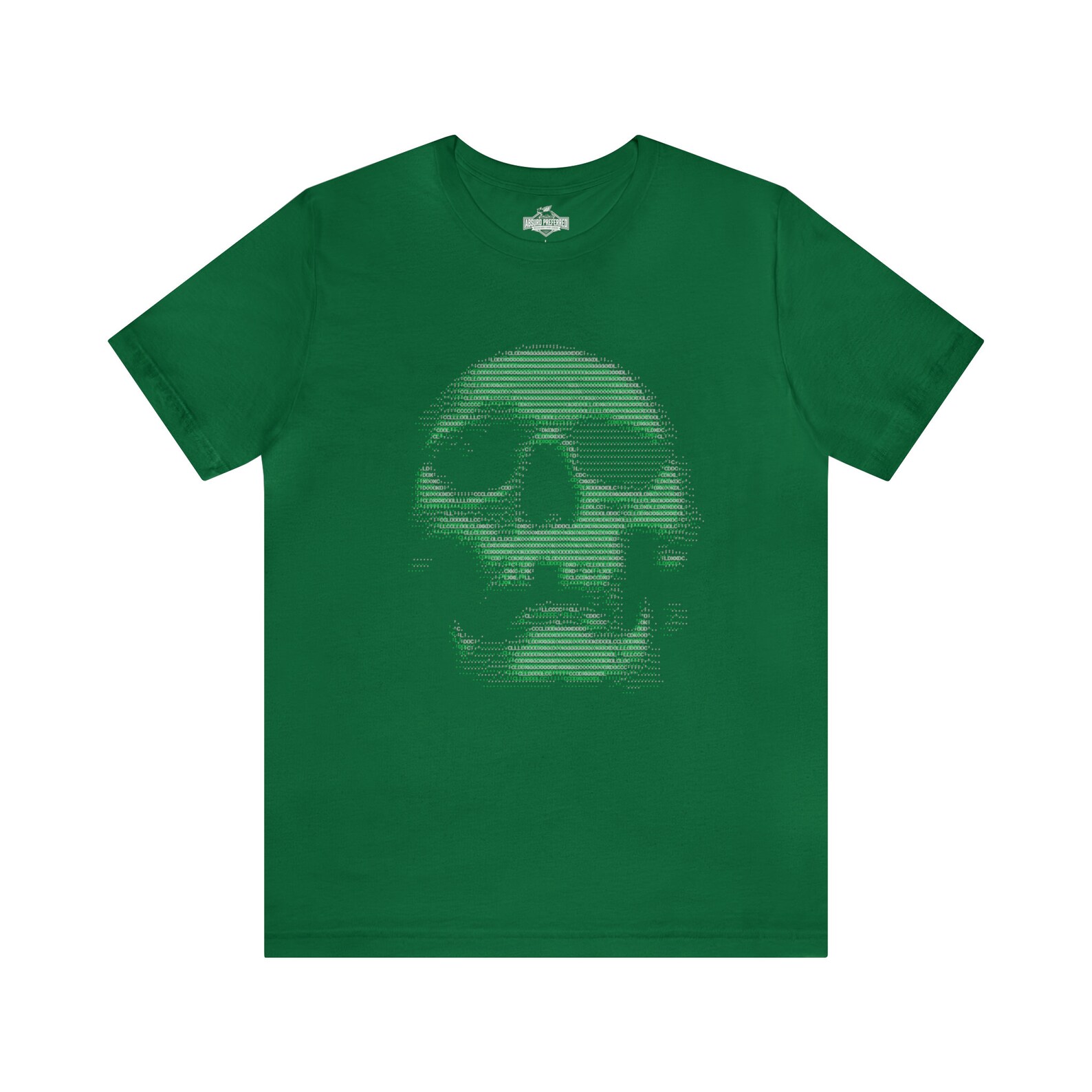 Matrix ASCII Skull T-shirt. Hacker Shirt, Software Developer and ...
