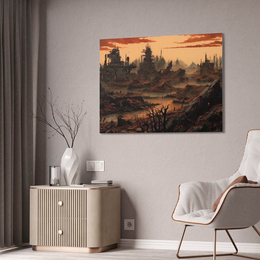 The Remnants, Post Apocalypse, Post Civilization, Dystopia, Canvas ...