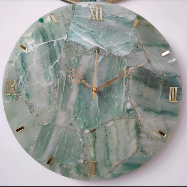 Sage Green Wall Clock - Etsy