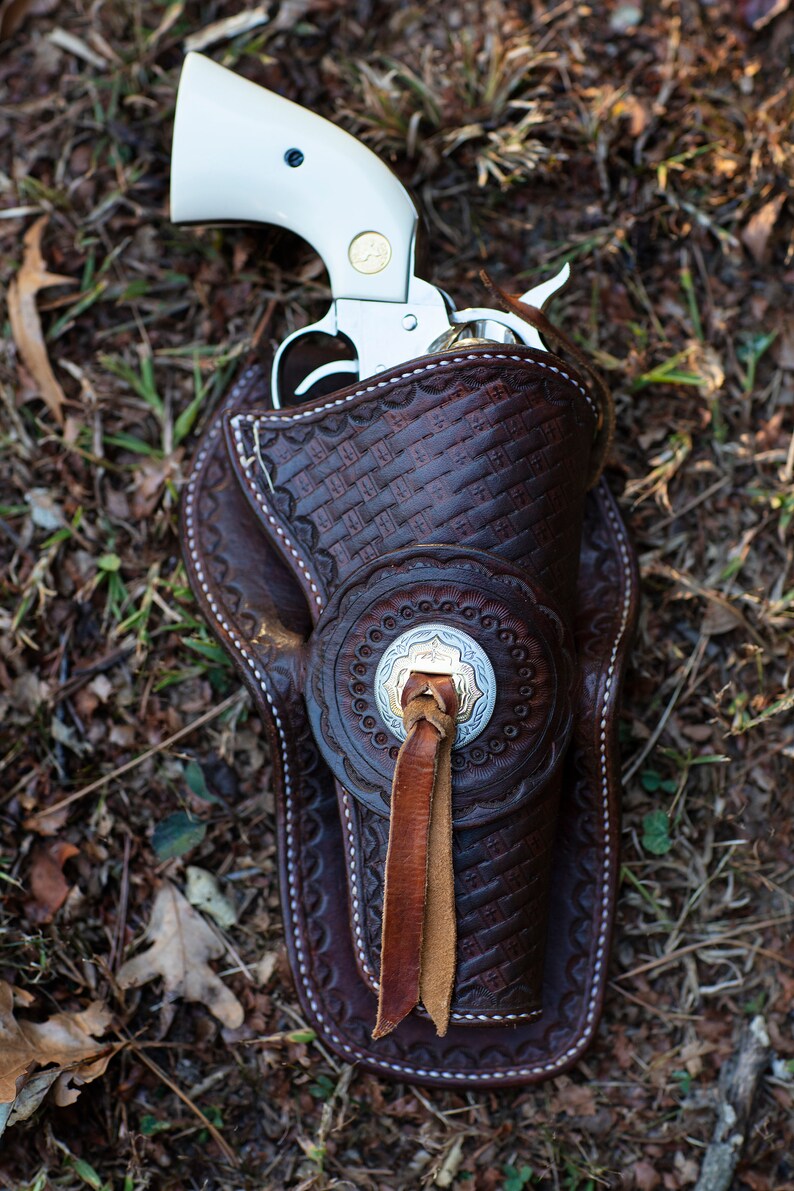 Johnny Ringo Western Cowboy Holster and Cartridge Belt - Etsy