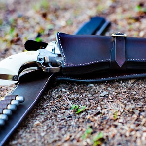 Western Quick Draw Holster and Belt. Clint Eastwood Style - Etsy