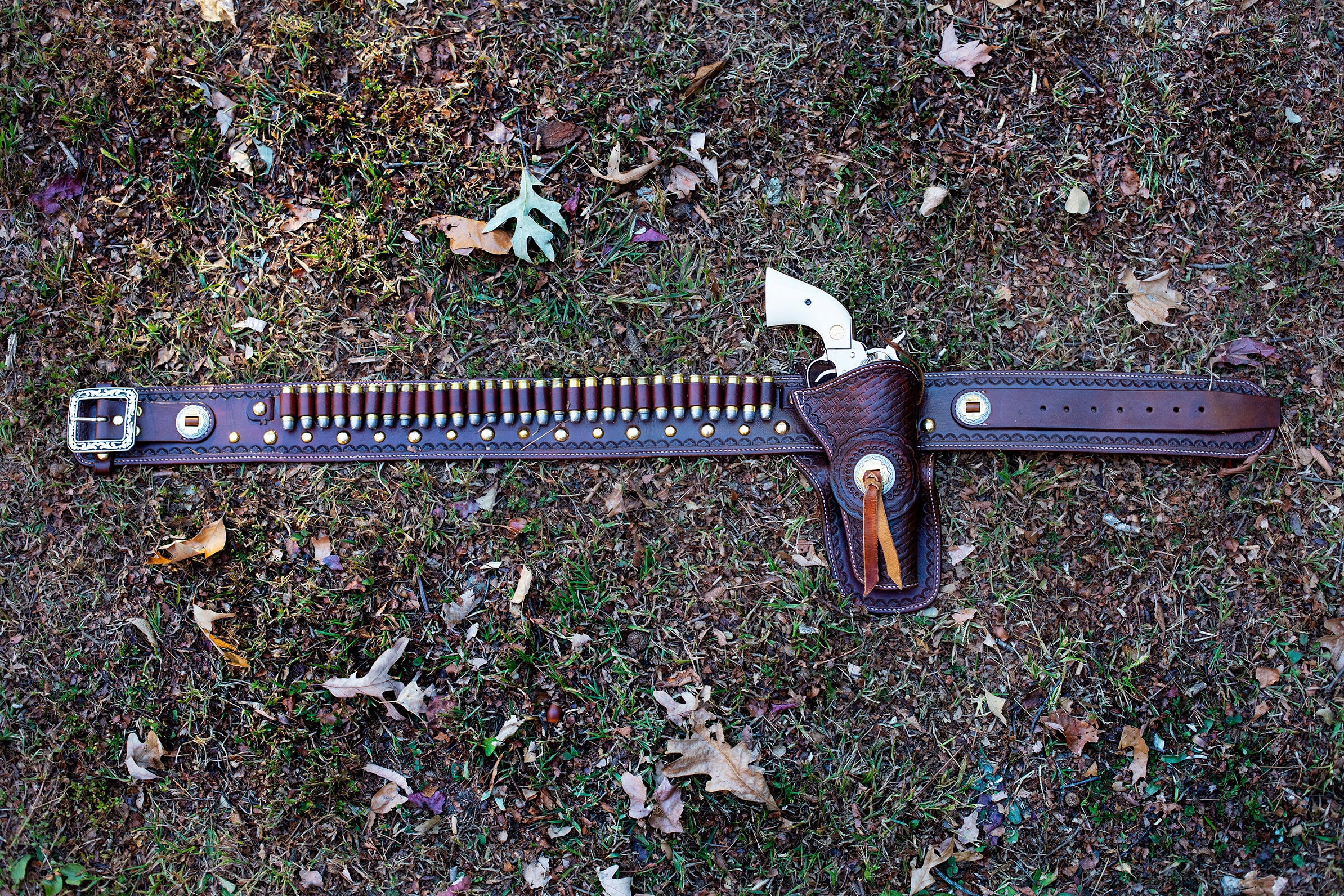 Johnny Ringo Western Cowboy Holster and Cartridge Belt - Etsy