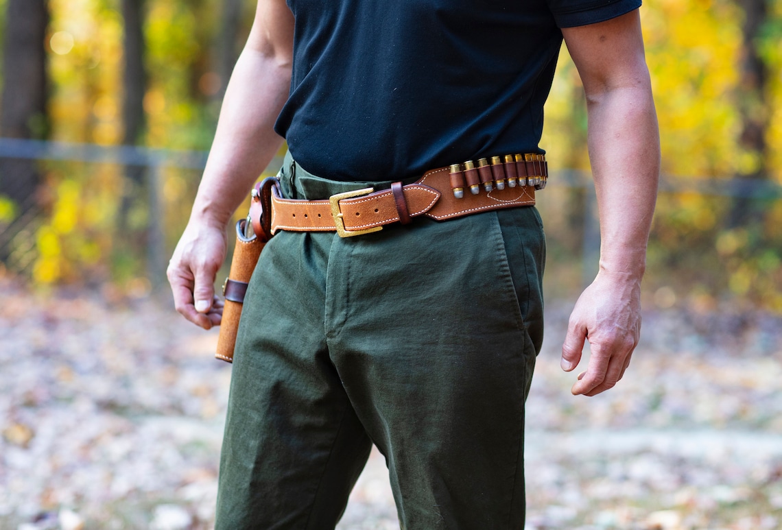 Clint Eastwood Walk and Draw Belt and Holster With Metal Liner in the ...